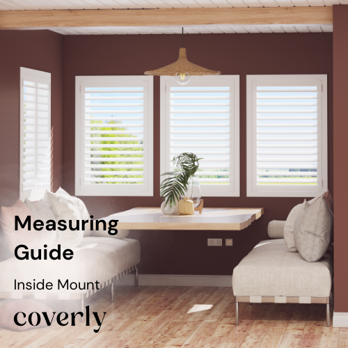 Measuring Guides for Plantation Shutters | Coverly